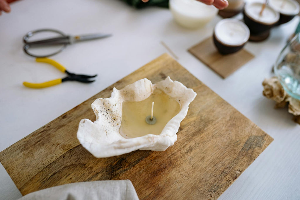 how to make ceramic candle holder