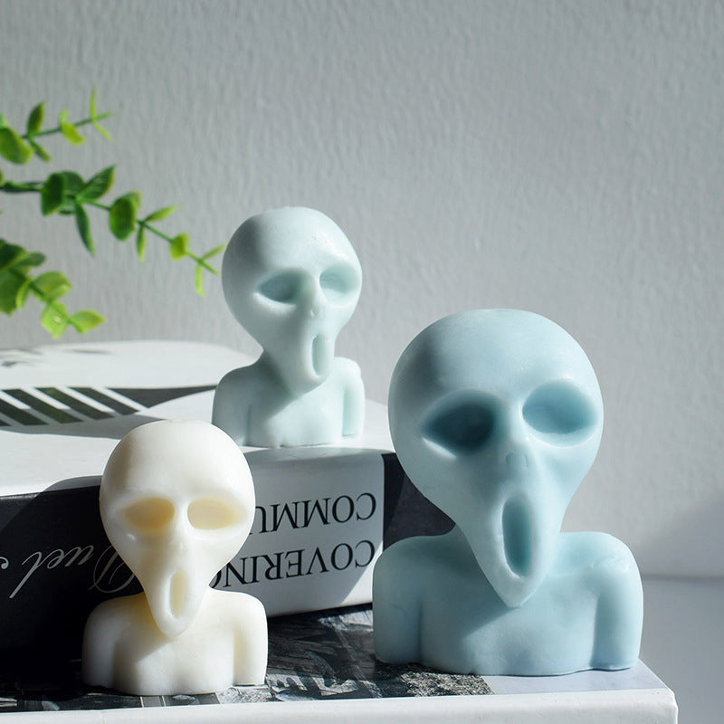 Craft Unique Alien Candles | 3D Horror Alien Candle Molds - Halloween