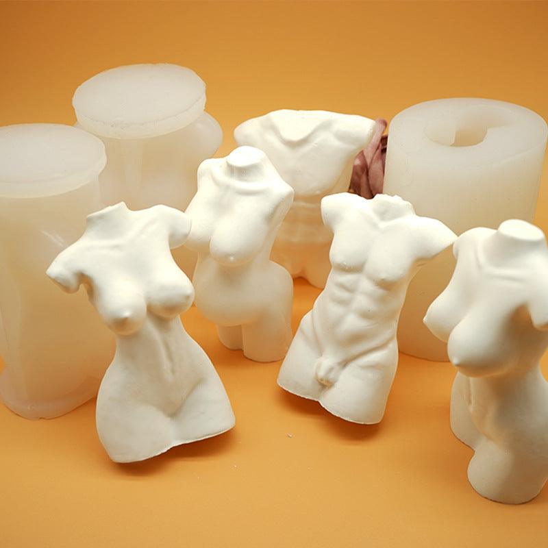 Goddess Body Silicone Candle Mold