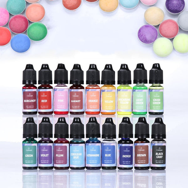 Vibrant Candle Dye Set - Create Custom Colors for Aromatherapy Candles